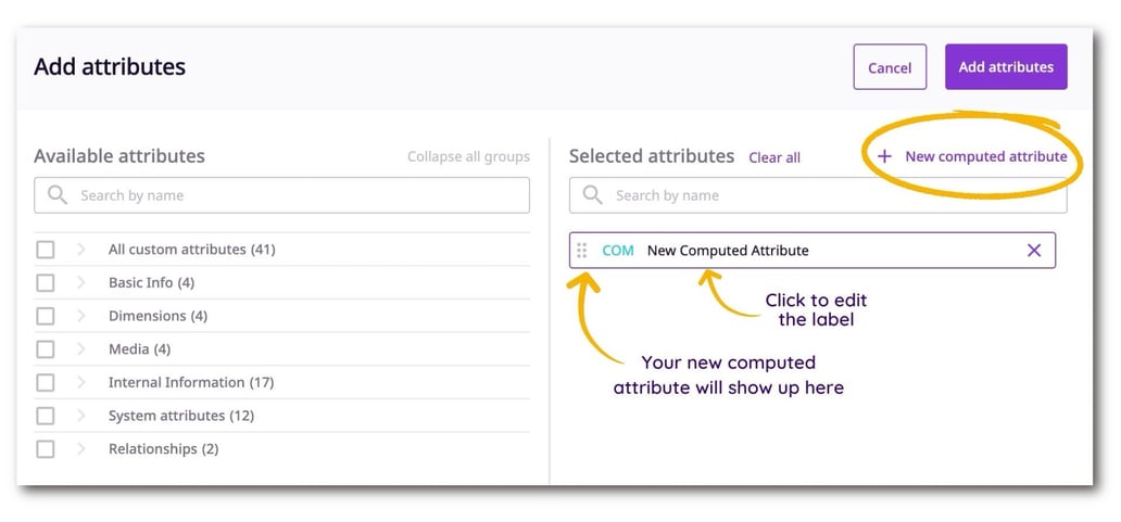 Creating Computed Attributes
